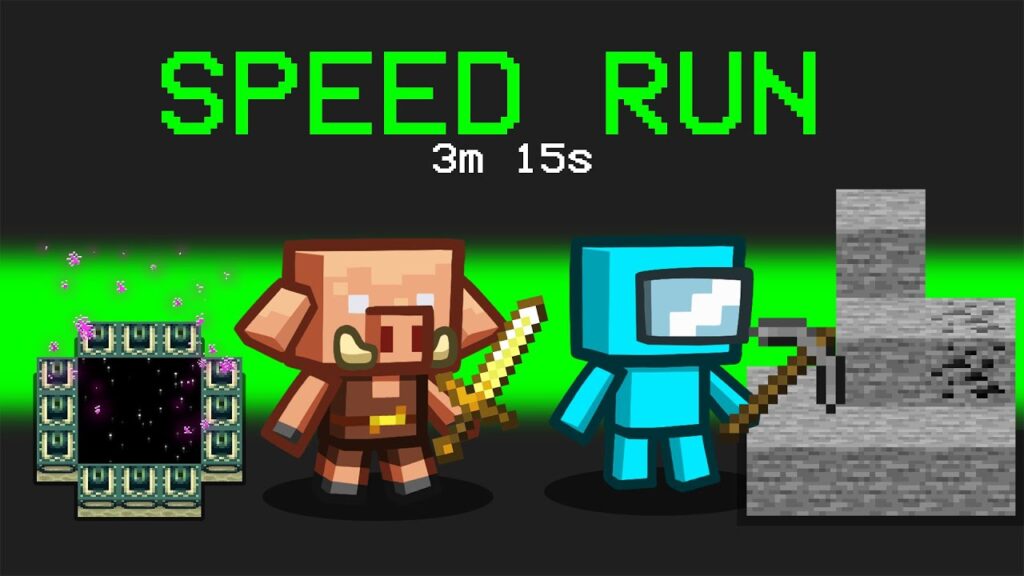 *NEW* MINECRAFT SPEEDRUN MOD in AMONG US!ほかAmong Usまとめ | 掘り下げマン